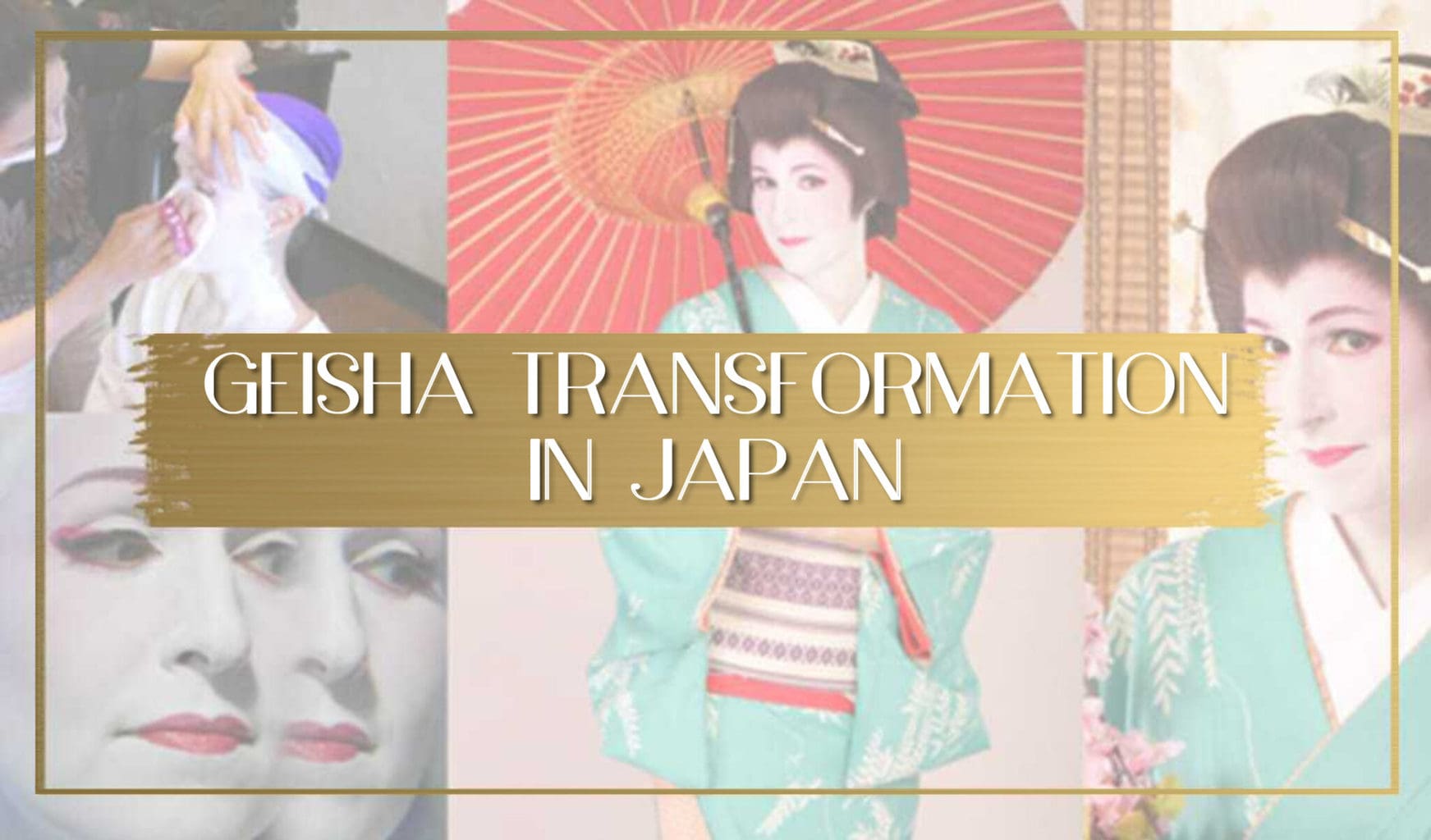 Geisha make-up - My experience becoming a Geisha
