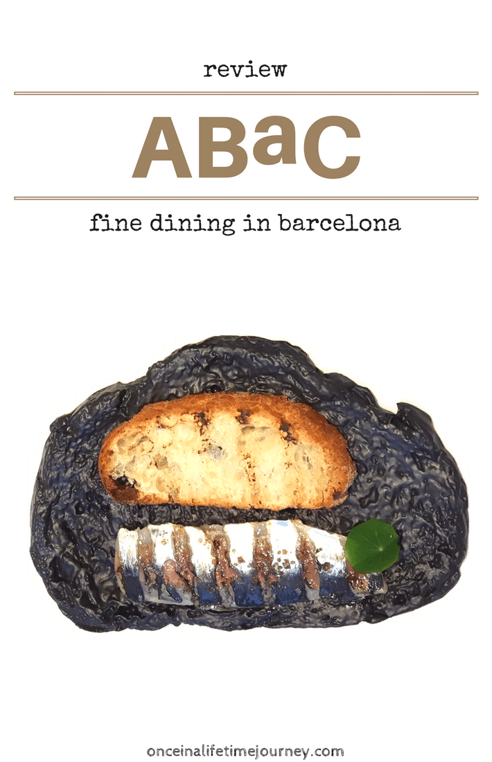 Review of ABaC Restaurant in Barcelona with 2 Michelin stars