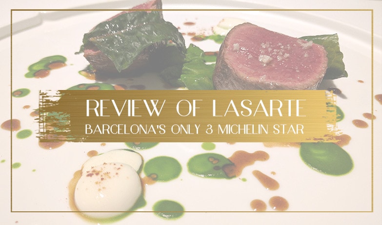 Review of Lasarte, Barcelona's only 3 Michelin star restaurant