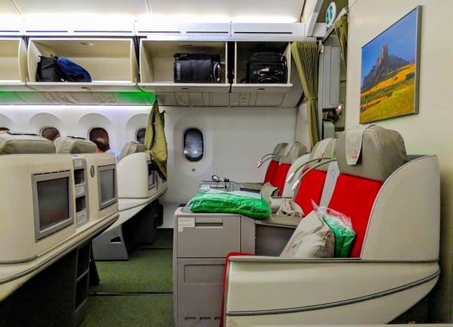 Review of Ethiopian Airlines Business Class 787 Dreamliner - Once In A ...