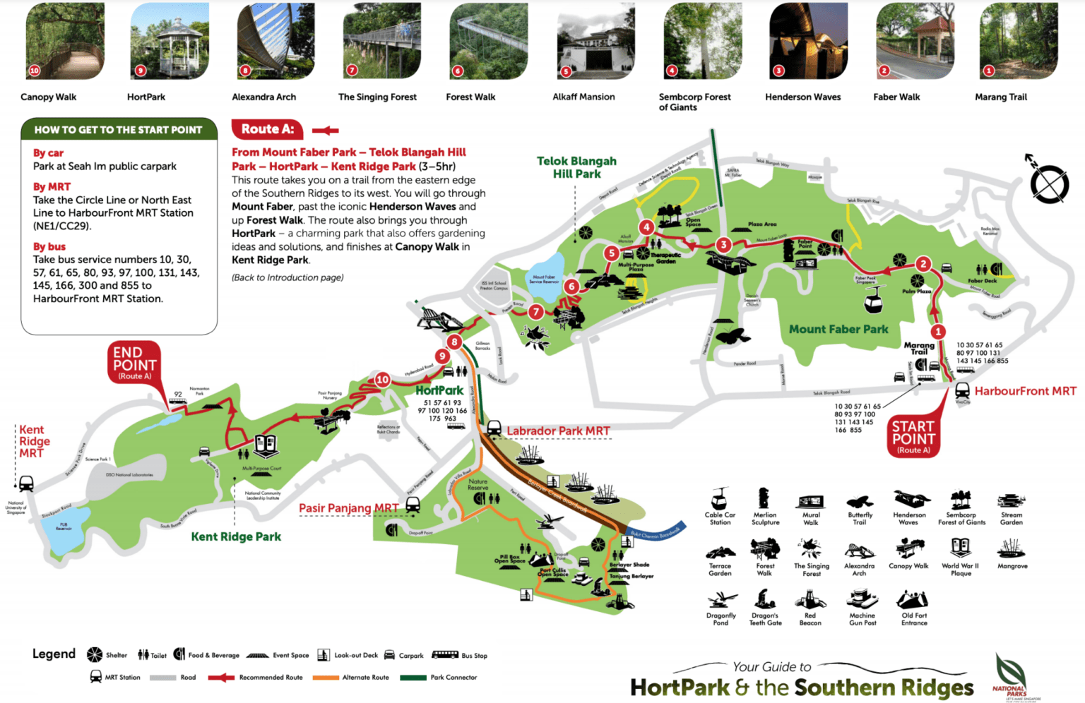 Hiking trails in Singapore